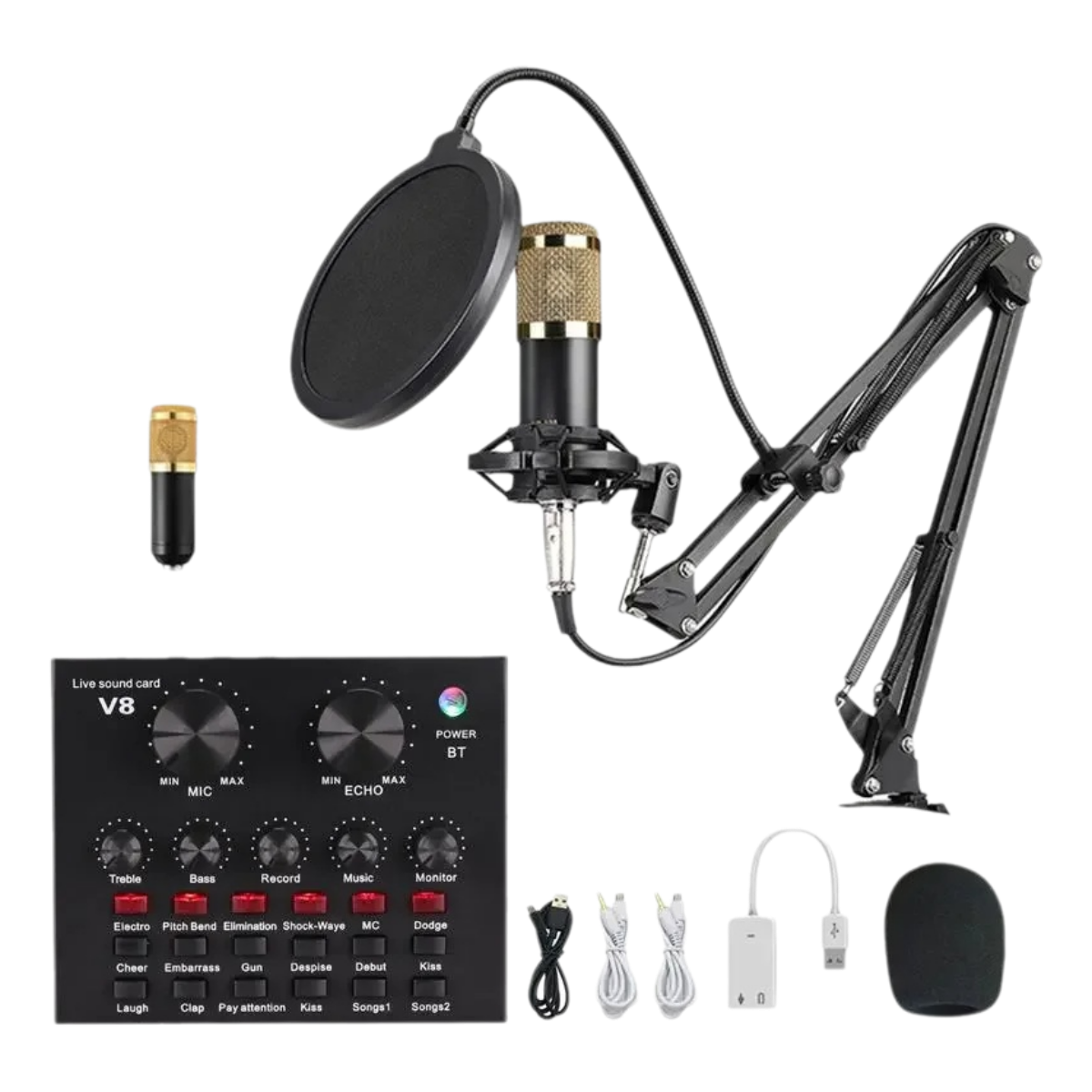 BM800 V8 Sound Card Set – Dami3C.com