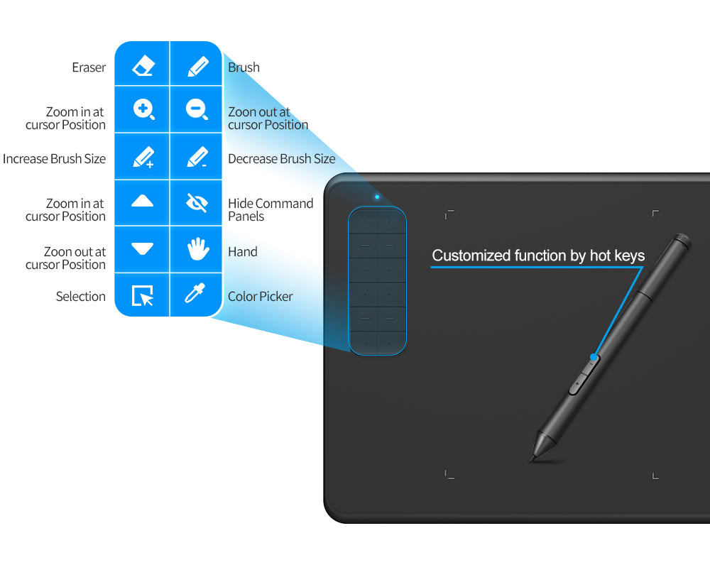 G12 drawing pad– Dami3C.com