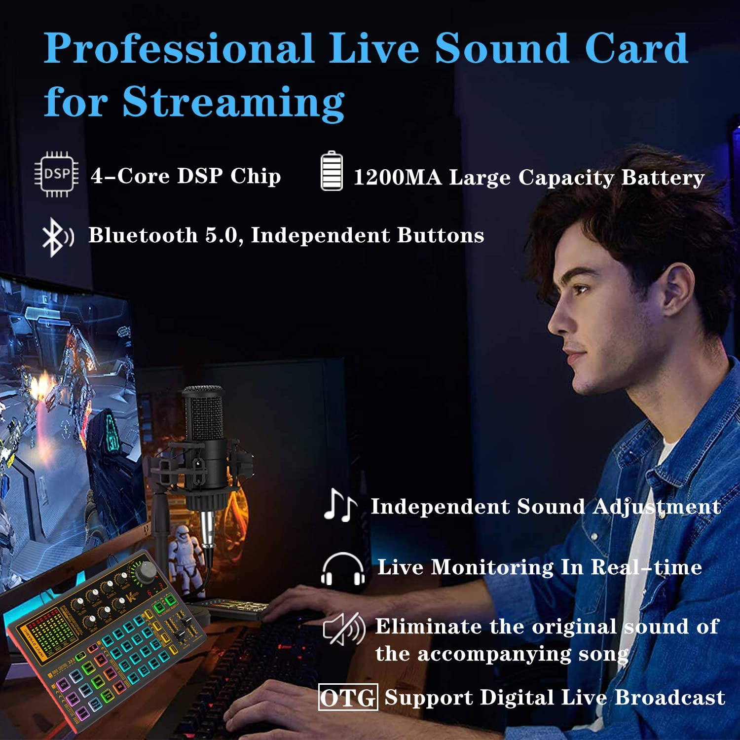 K300 Live Sound Card– Dami3C.com